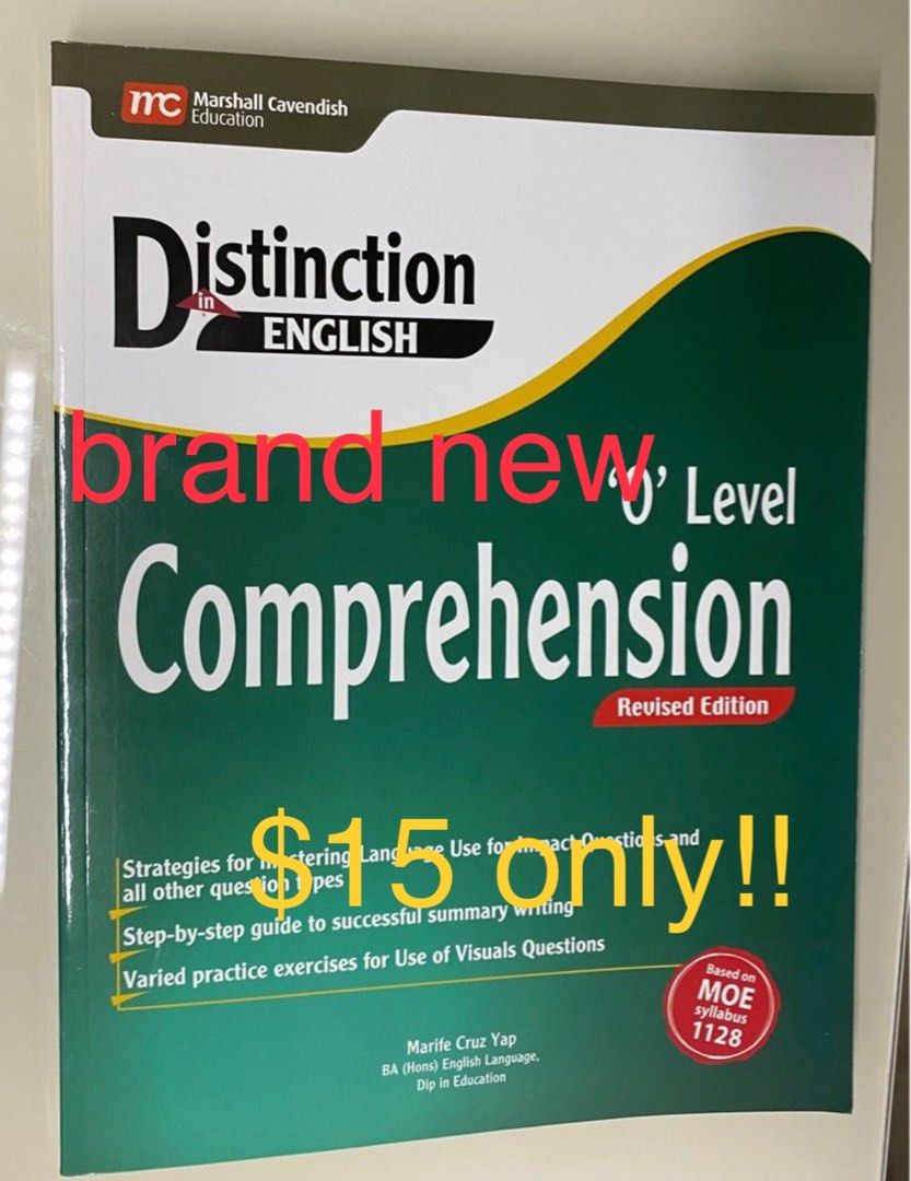 [BRAND NEW] O Level Comprehension assessment book (Marshall Cavendish ...