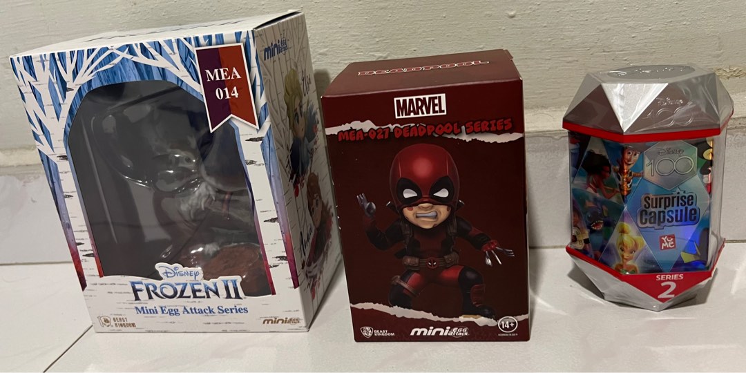 [Bundle] CPCM Deadpool / Disney 100 Capsule / Frozen, Hobbies & Toys ...