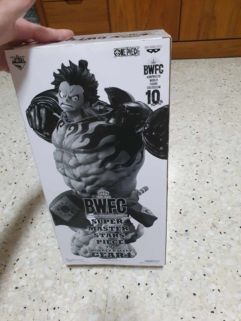 BWFC SMSP One Piece Monkey D Luffy Gear 4 Anime Figure Figurine Statue ...