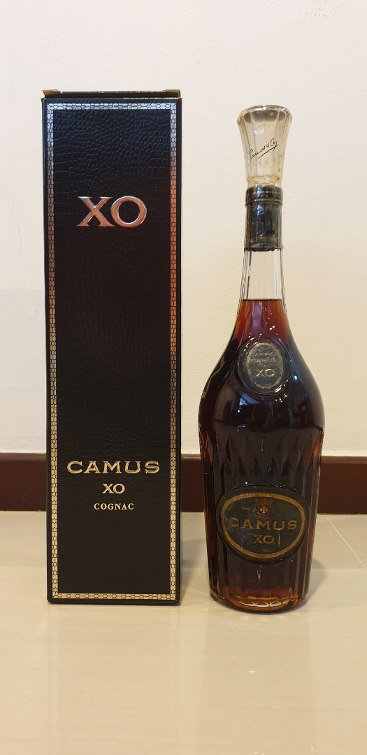 Camus XO Cognac 1000ml, Food & Drinks, Alcoholic Beverages on Carousell