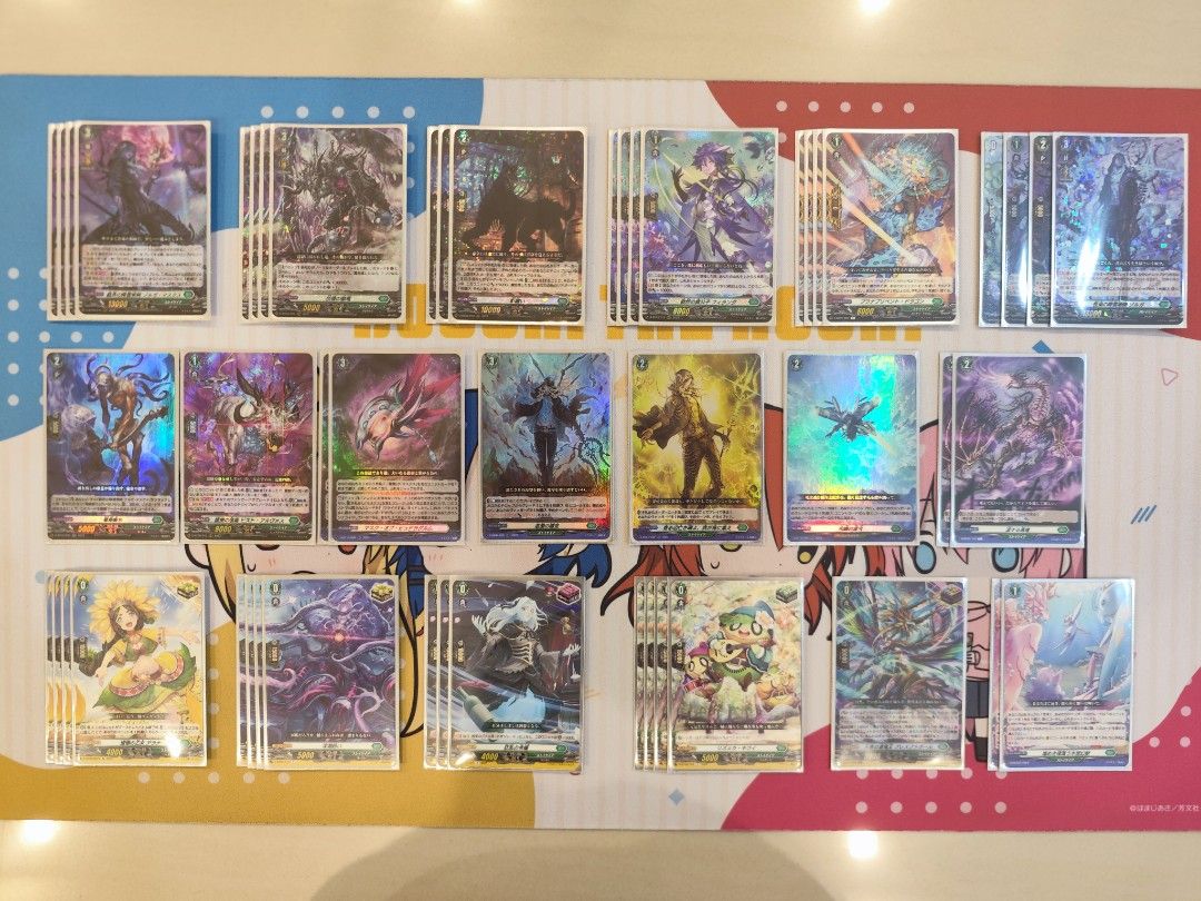 Cardfight Vanguard Overdress D Standard Zorga Masque Deck, Hobbies ...