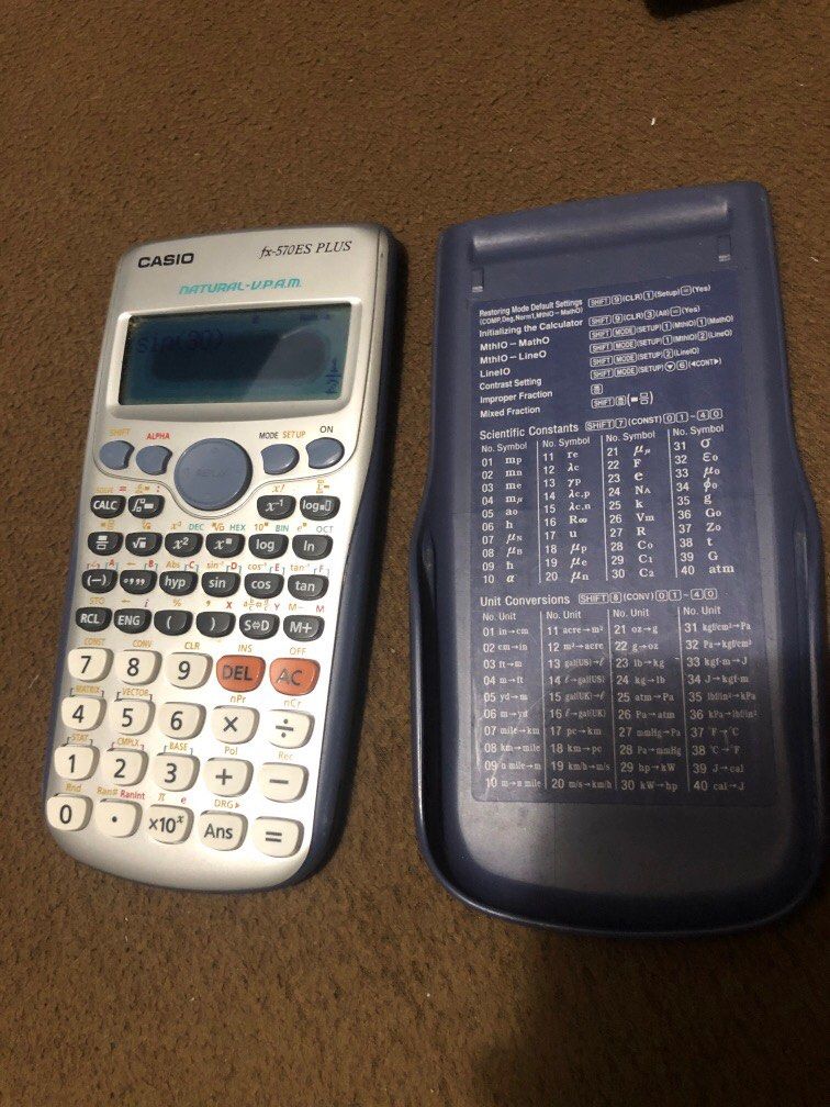 Casio 570ES Plus defected screen, Mobile Phones & Gadgets, Other ...