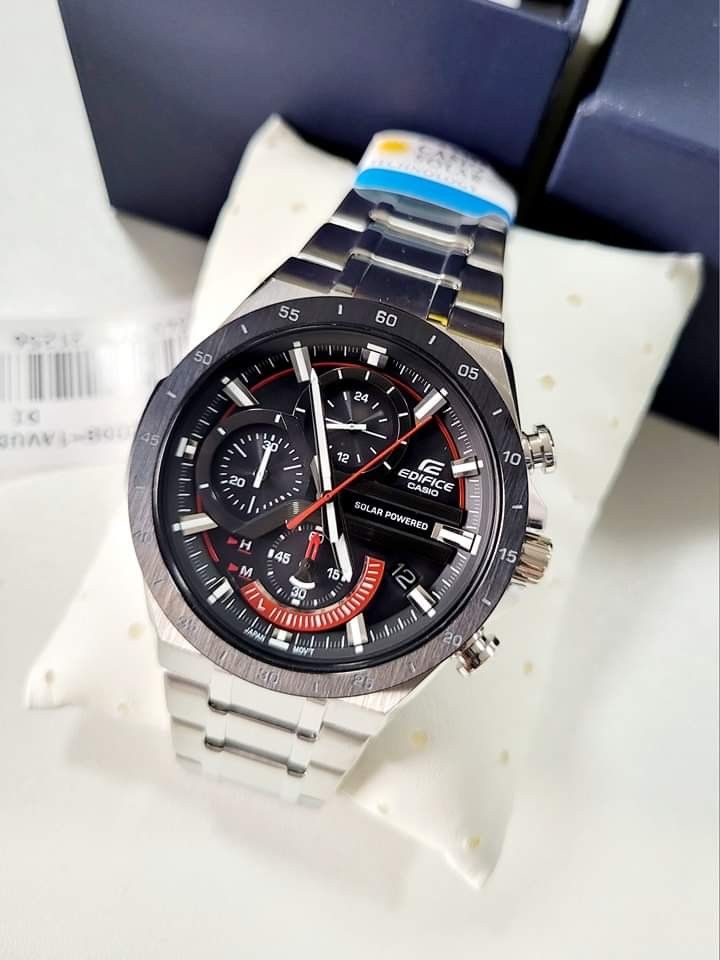 Casio Edifice EQS-920DB-1AVUDF, Men's Fashion, Watches & Accessories ...