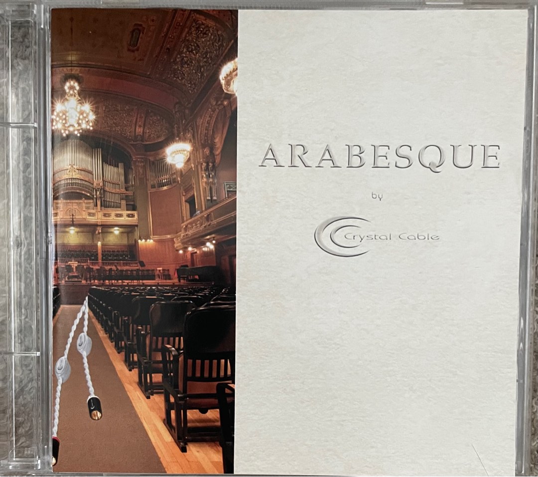 CD: Audiophile, Classical, Sampler - Arabesque by Crystal Cable, EU Pressing (RARE & OUT OF ...