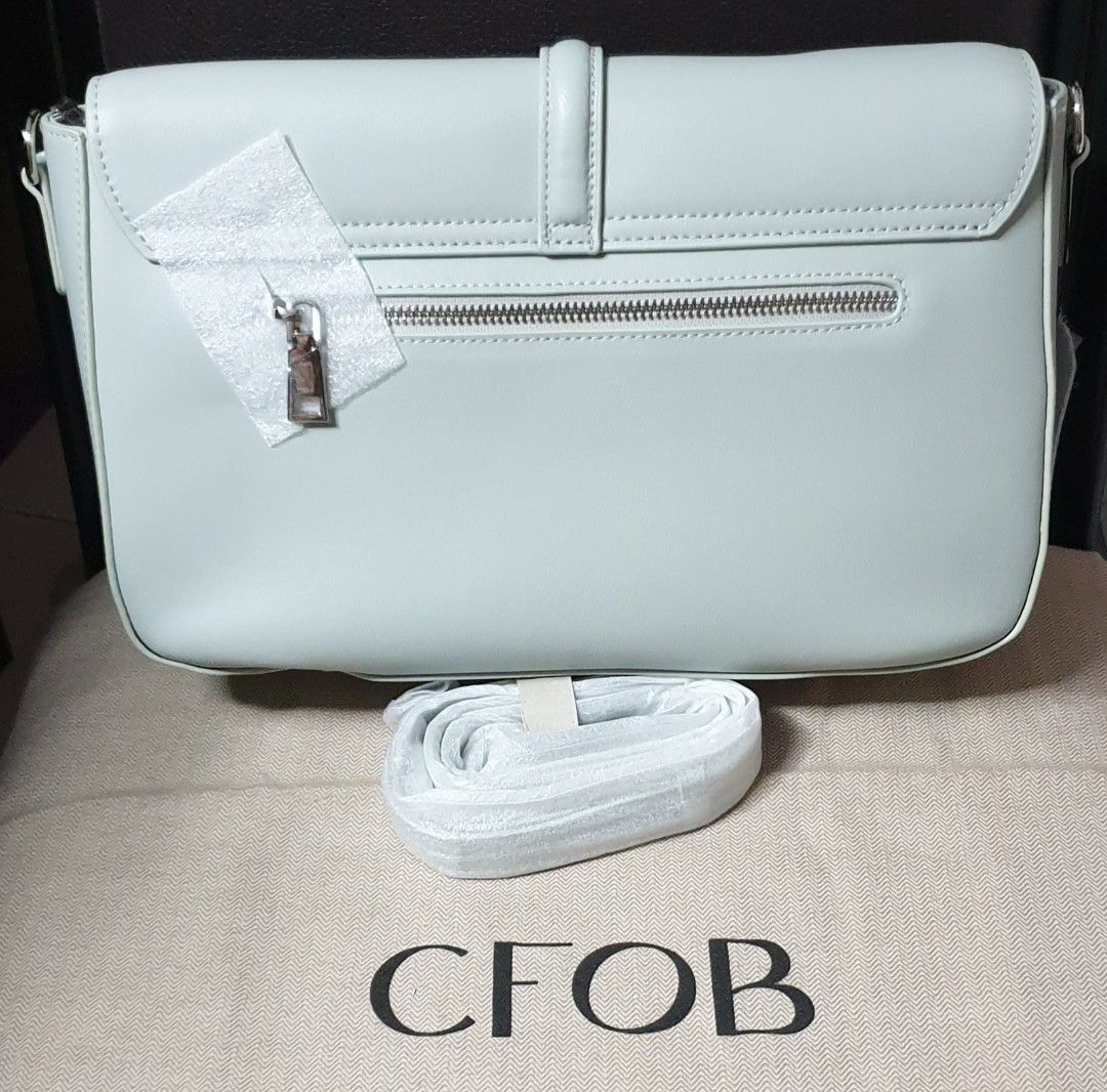 CFOB Phoebe v2 #16089E - Light Grey Tweed, Women's Fashion, Bags ...