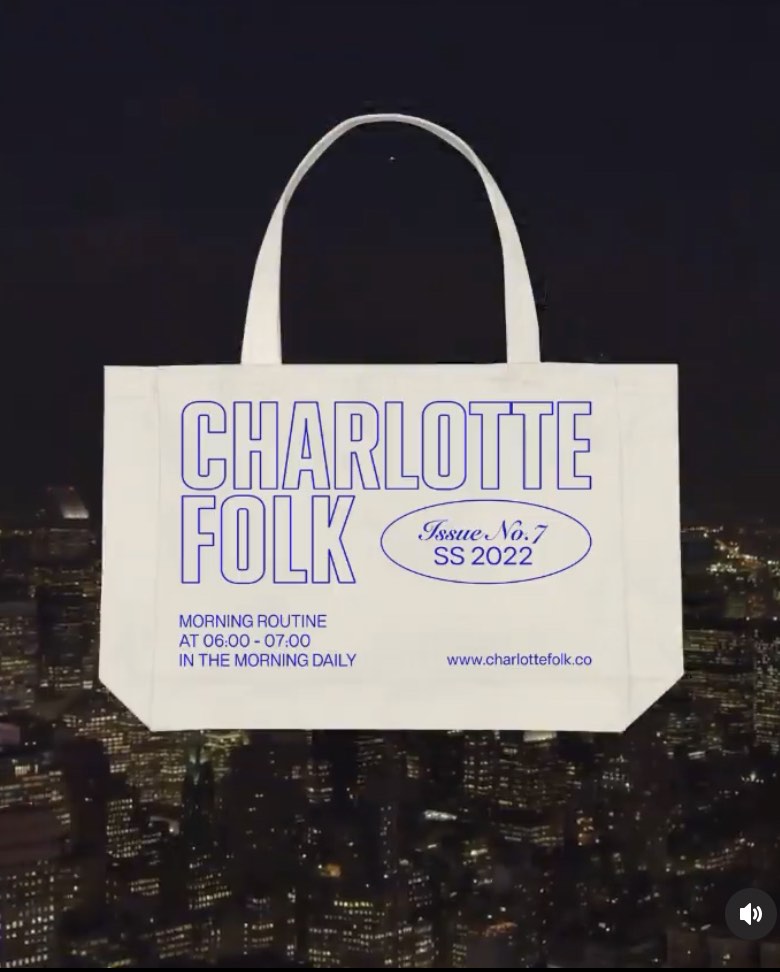 Charlotte Folk Urban Muse Tote Bag, Women's Fashion, Bags & Wallets ...