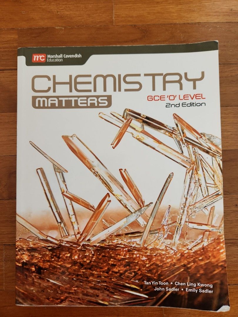 Chemistry Matters GCE 'O' Level Textbook (2nd Edition), Hobbies & Toys ...