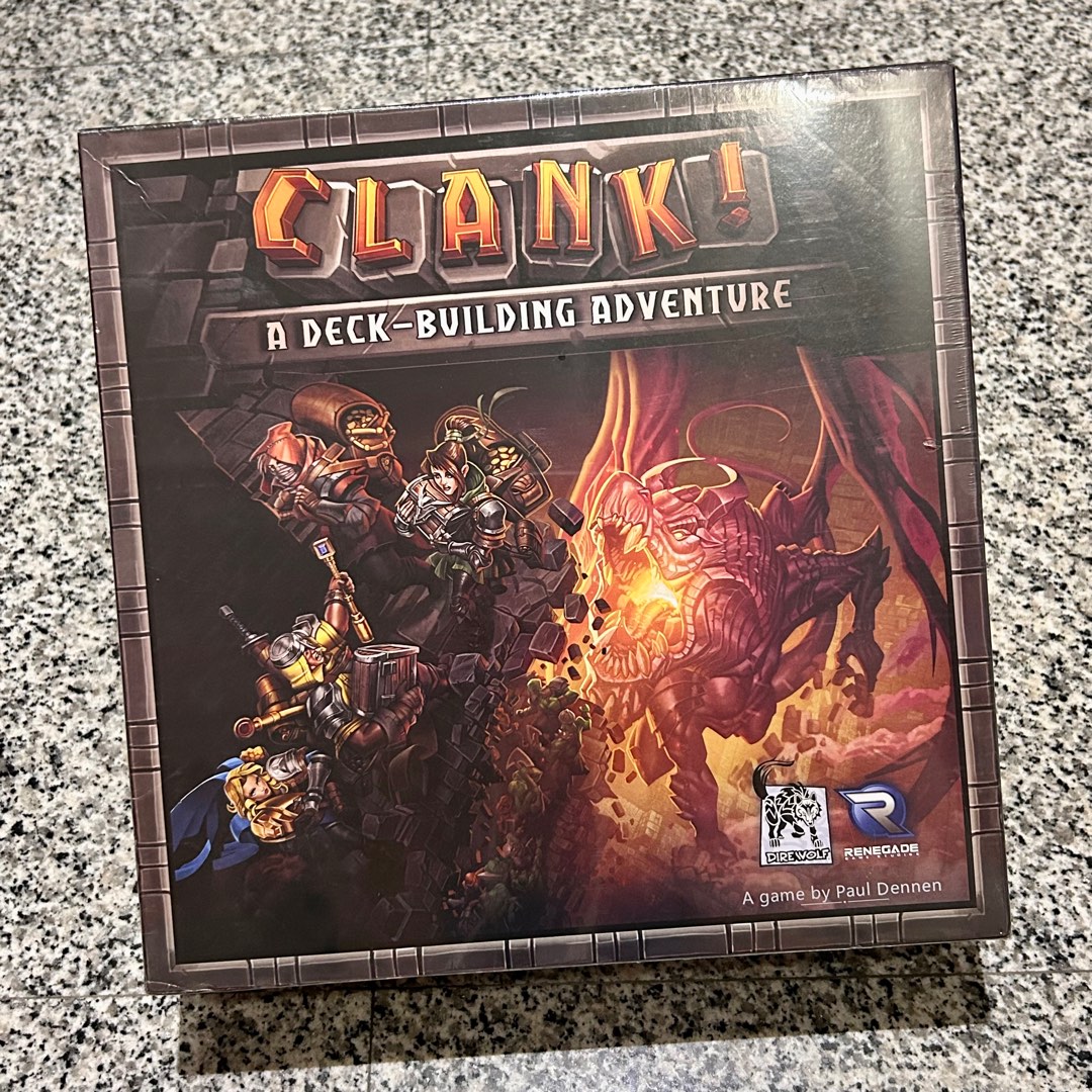 Clank! A Deck-Building Adventure Board Game, Hobbies & Toys, Toys ...