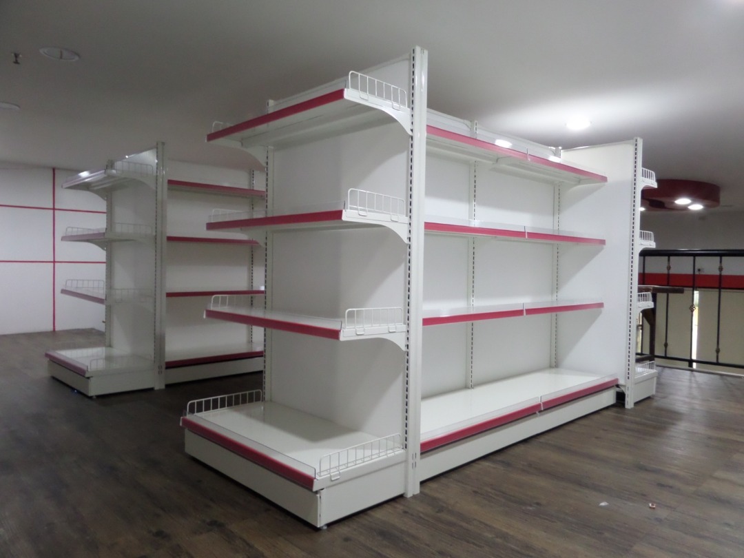 Close backing - Steel Gondola Store groceries Mart, Furniture & Home ...