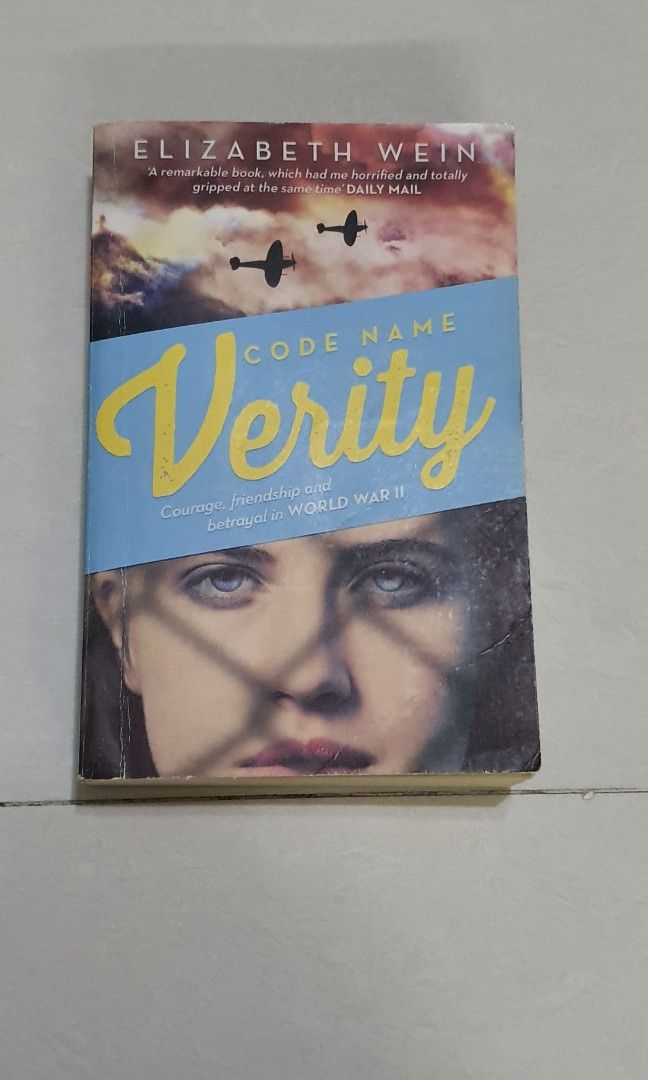 Code Name Verity, Hobbies & Toys, Books & Magazines, Fiction & Non-Fiction on Carousell