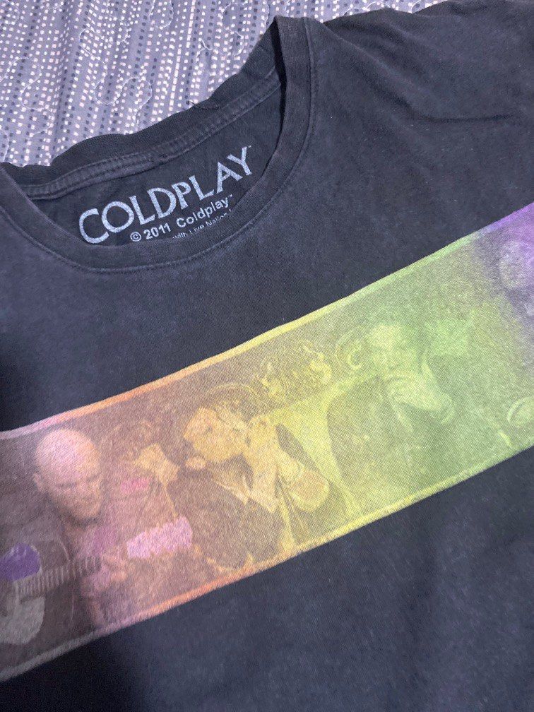 Coldplay Official Merchandise, Men's Fashion, Tops & Sets, Tshirts ...