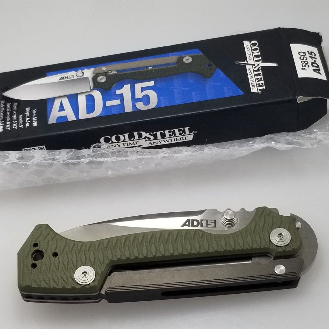 Coldsteel cold steel Andrew Demko AD15 Scorpion Lock knives S35VN ...