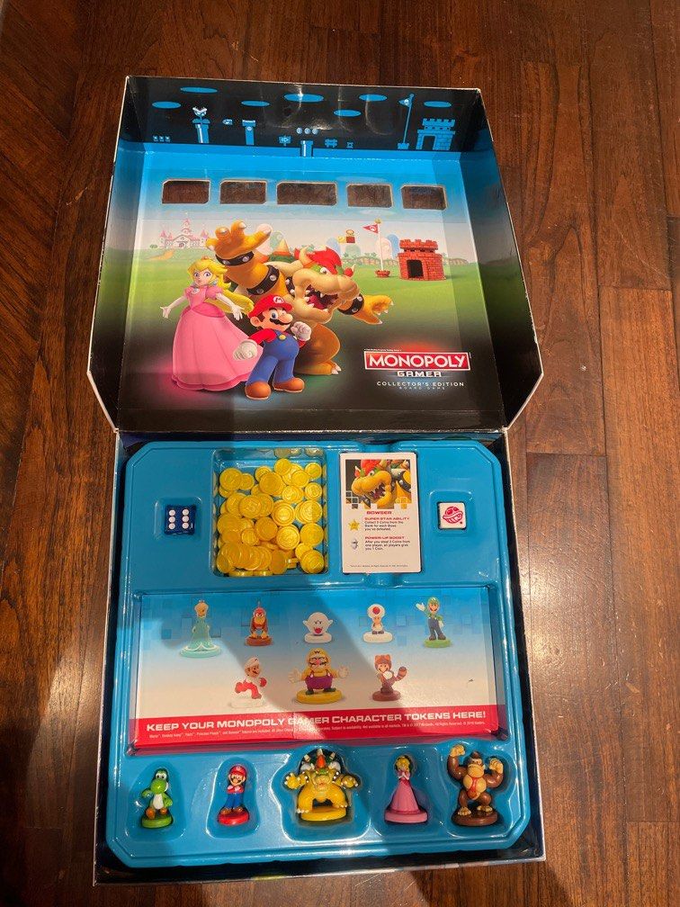 Collector's edition Monopoly board game nintendo edition, Hobbies ...