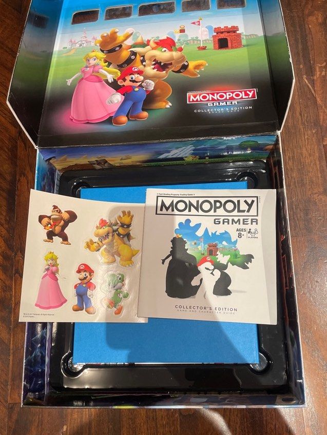Collector's edition Monopoly board game nintendo edition, Hobbies ...