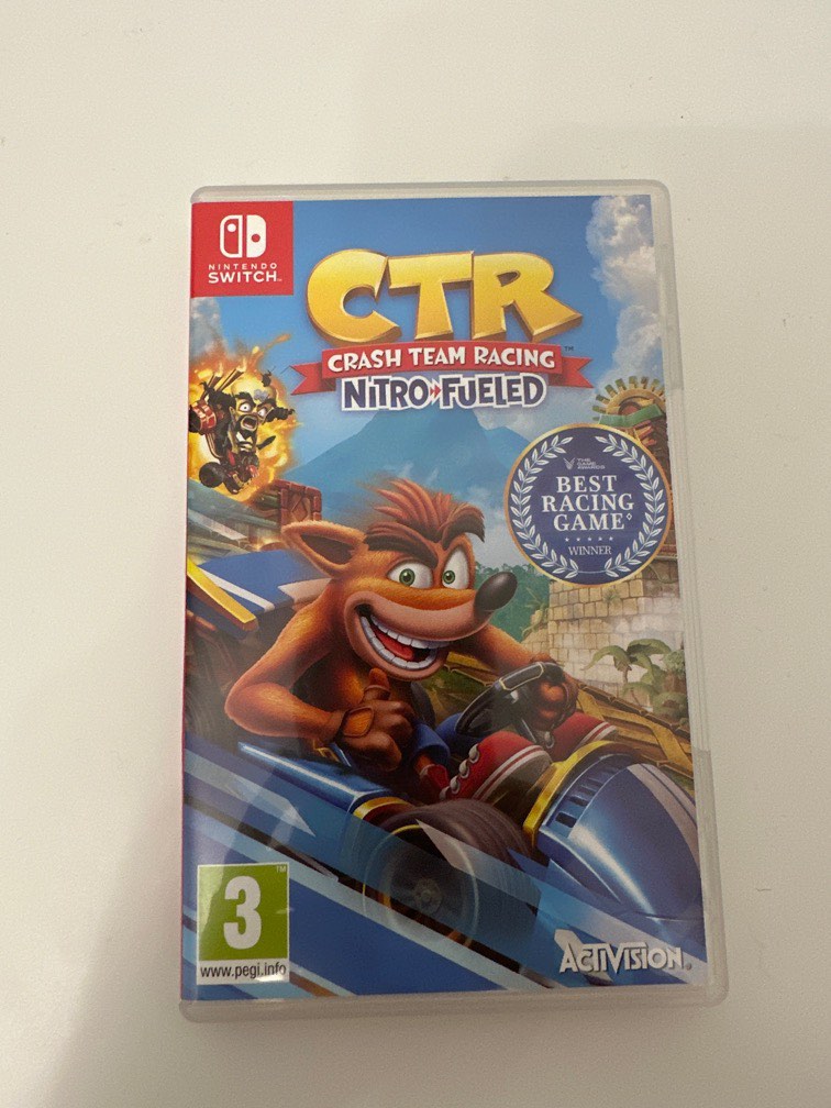 Crash Team Racing (CTR) Nintendo Switch, Video Gaming, Video Games ...