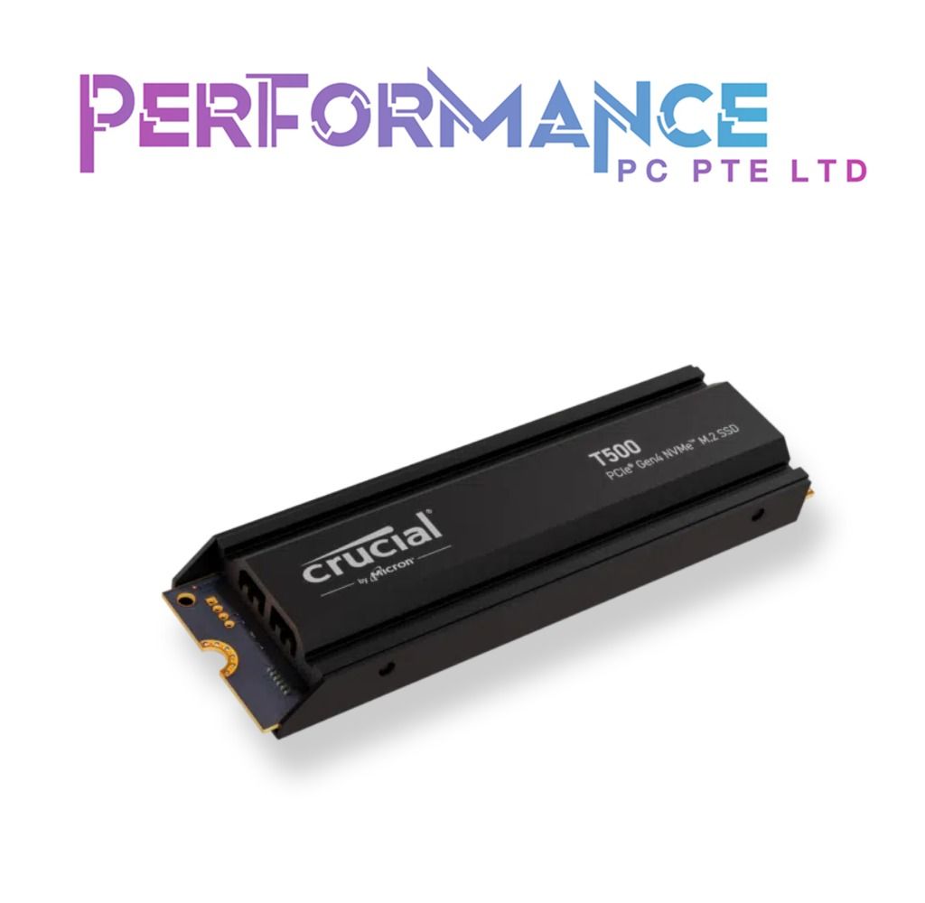 Crucial T Gb Tb Tb Pcie Gen Nvme M Ssd With Without Heatsink Years Warranty