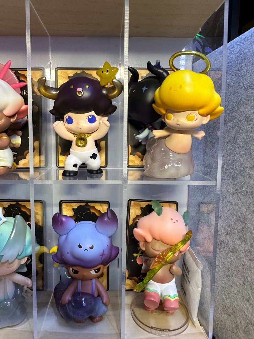 精美cutie 12星座 盲盒Figure(有透明盒，有卡), 電子遊戲, 遊戲機配件, 互動遊戲Figure - Carousell