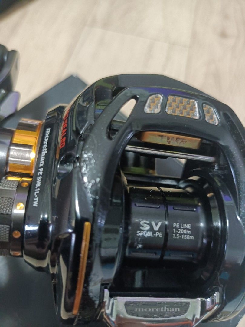 Daiwa Morethan PE SV 8.1L-TW, Sports Equipment, Fishing on Carousell