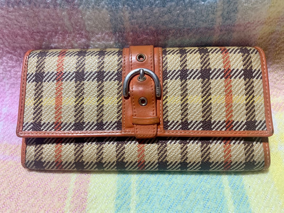 DAKS long wallet, Women's Fashion, Bags & Wallets, Wallets & Card ...