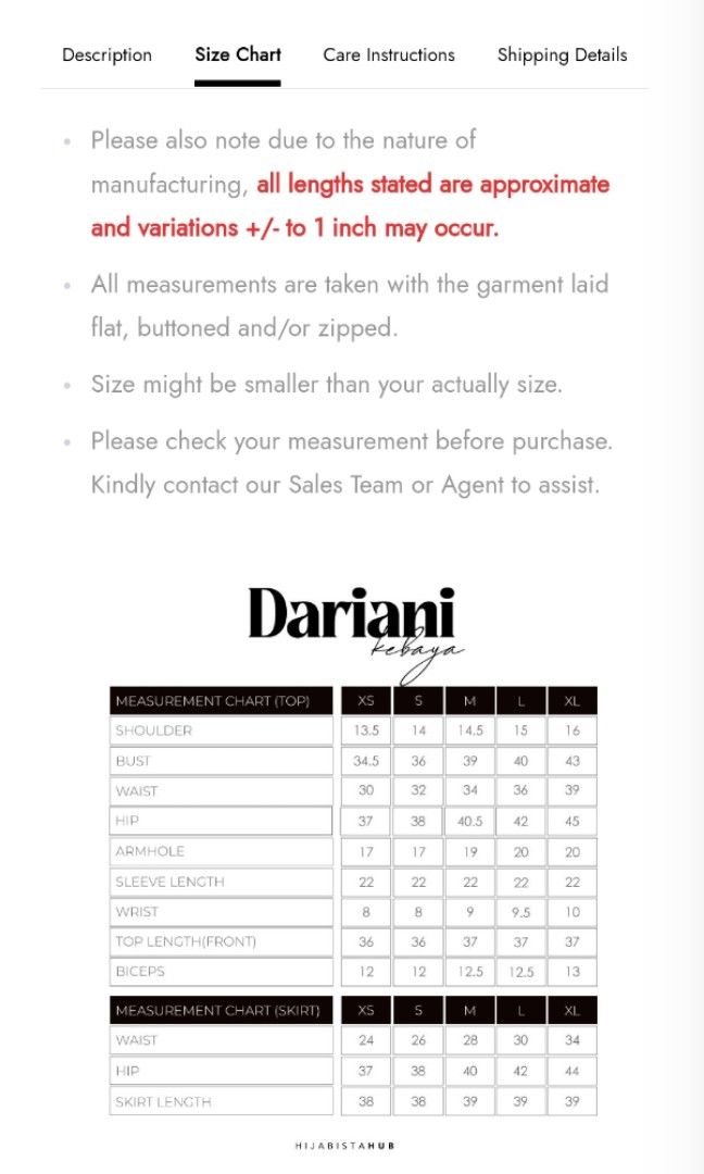 Dariani Kebaya Hijabistahub, Women's Fashion, Muslimah Fashion, Baju Kurung & sets on Carousell