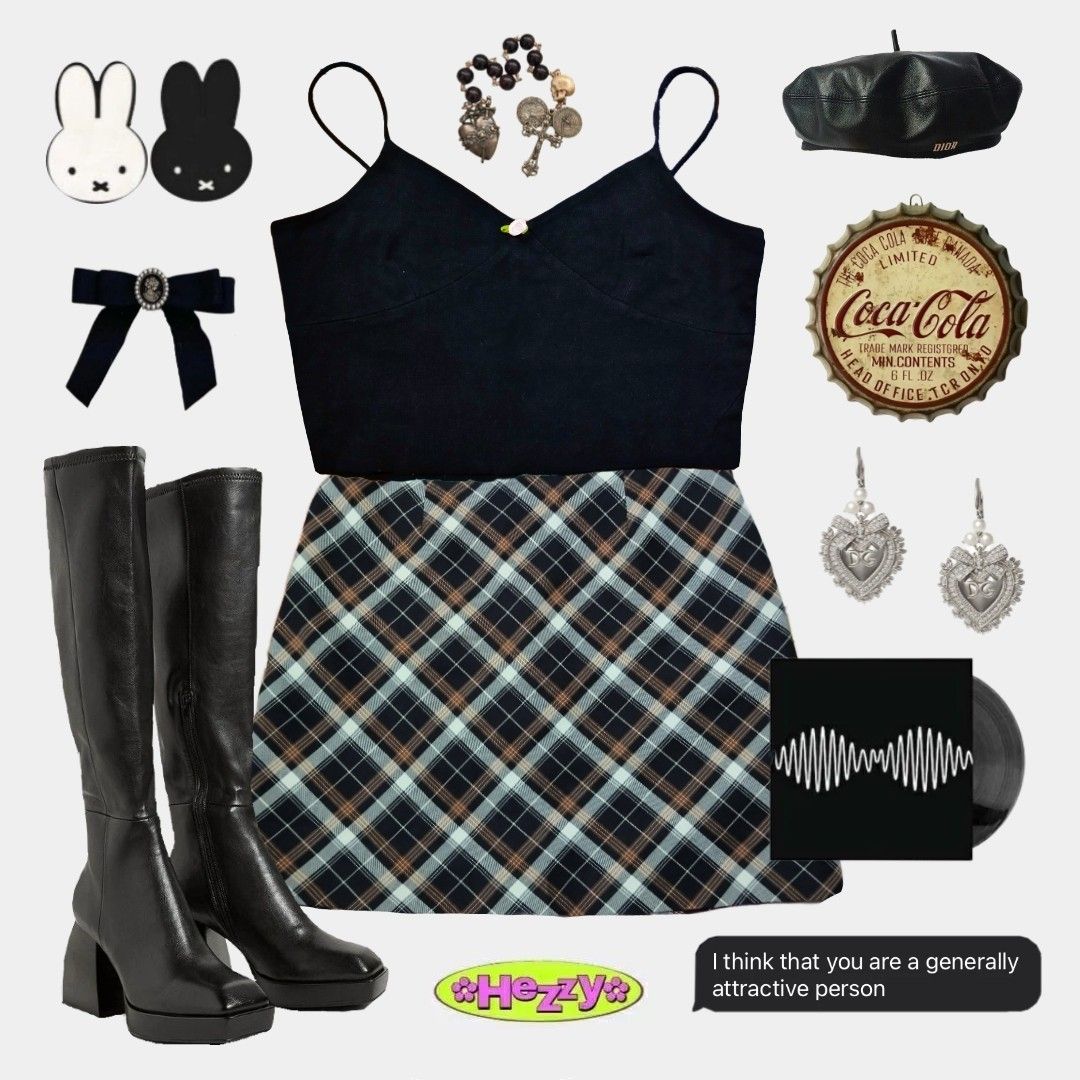 dark coquette set, Women's Fashion, Dresses & Sets, Sets or Coordinates ...