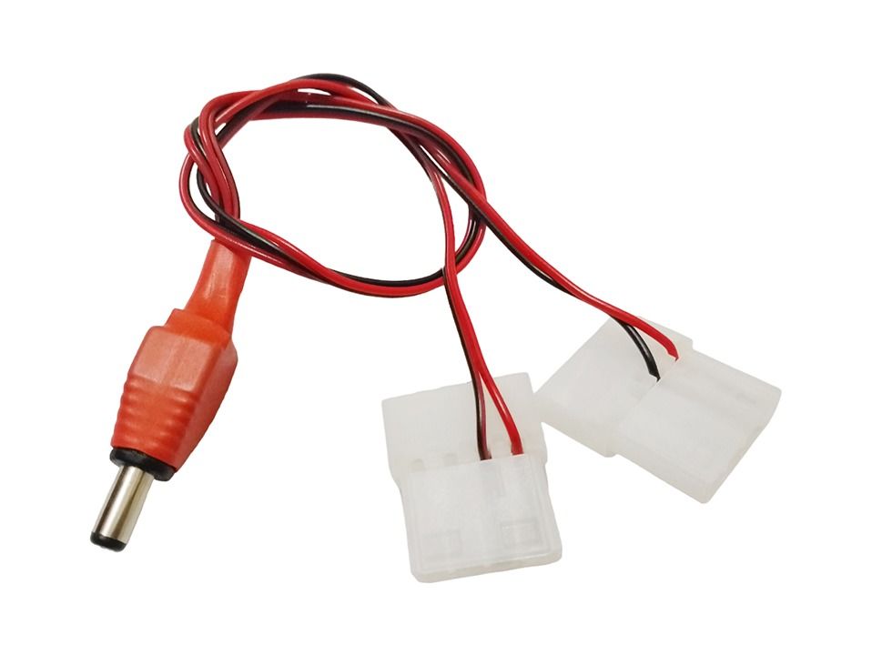 DC POWER SUPPLY PLUG 12V 5.5x2.1mm to DUAL MOLEX IDE 2-PIN M/F, BEST ...