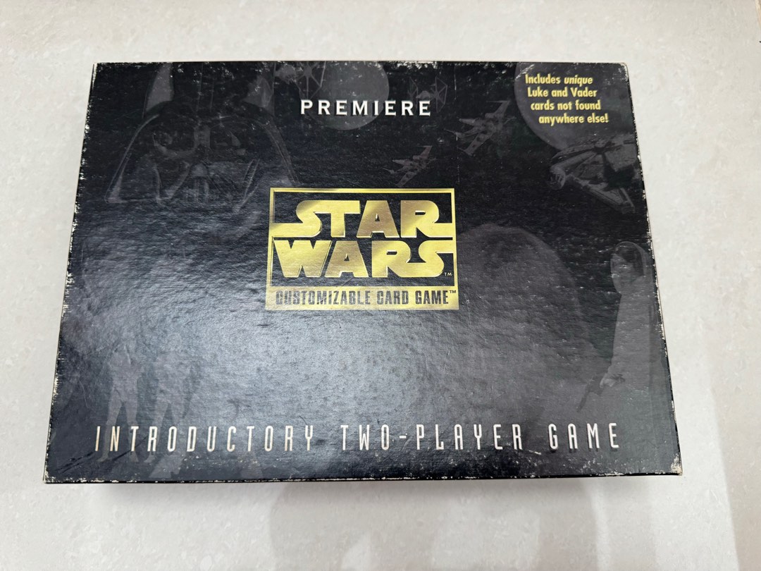 Decipher Star Wars Customisable Card Game - 2 player intro box, Hobbies ...