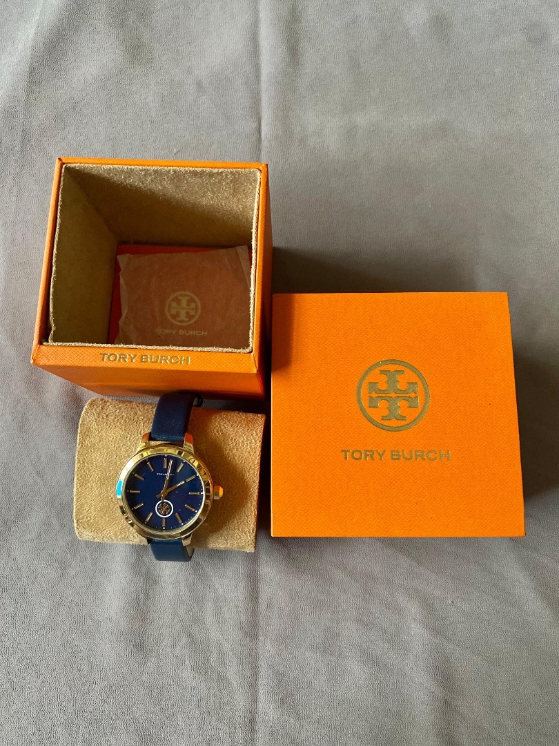 DIJUAL JAM TANGAN WANITA TORY BURCH ORIGINAL MODEL NO. TBW1203 SECOND ...