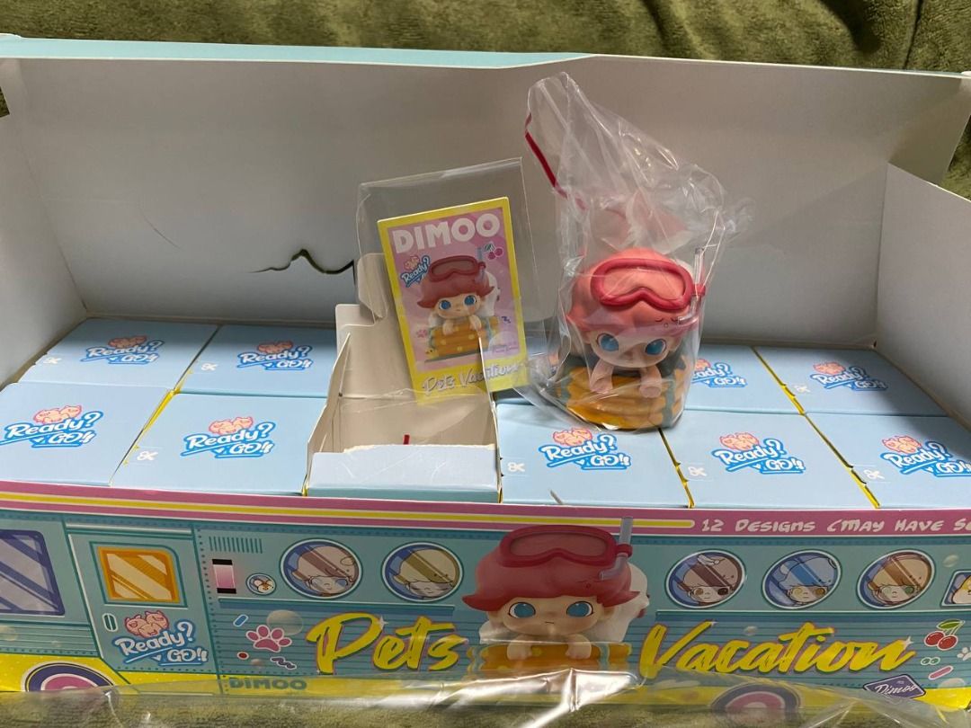 Dimoo Pets Vacation Series Set (Chance of Secret), Hobbies & Toys, Toys ...