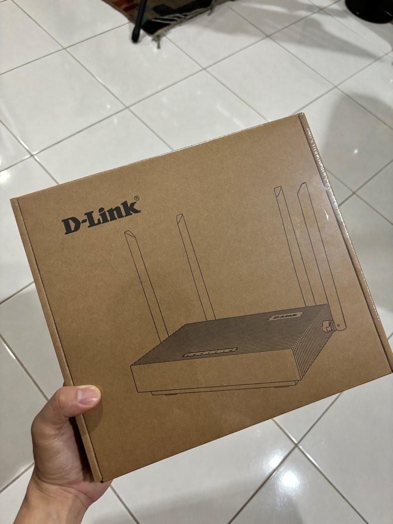 Dlink WiFi 6 Dual Band Router, Computers & Tech, Parts & Accessories, Networking on Carousell
