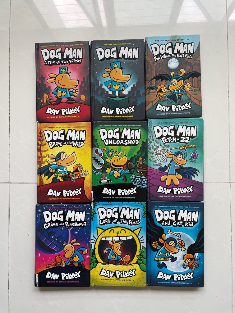 Dog Man 9 Hard cover books, Hobbies & Toys, Books & Magazines, Children ...