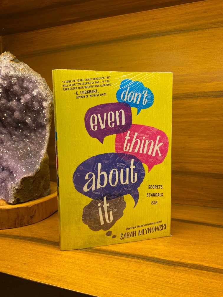 Don’t even Think about it by Sarah Mlynowski, Hobbies & Toys, Books ...
