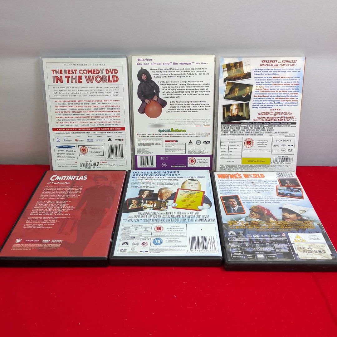 DVD comedy movies and more in mint condition for 165 each *P62, Hobbies ...