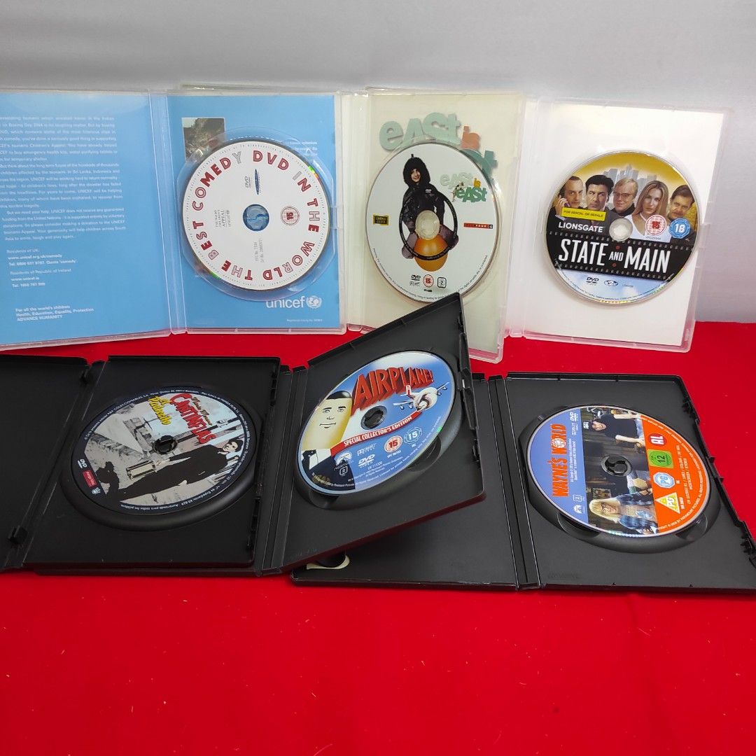 DVD comedy movies and more in mint condition for 165 each *P62, Hobbies ...