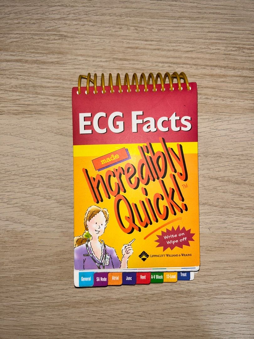 ECG Facts Made Incredibly Quick!, Hobbies & Toys, Books & Magazines ...