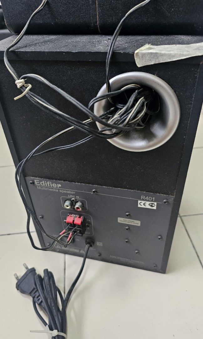 Edifier R401 Classic Old Gold Speaker, Audio, Soundbars, Speakers ...