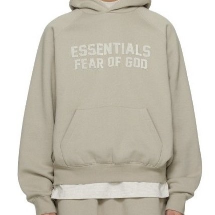 Essentials SS23 Hoodie in Seal, Men's Fashion, Coats, Jackets and ...