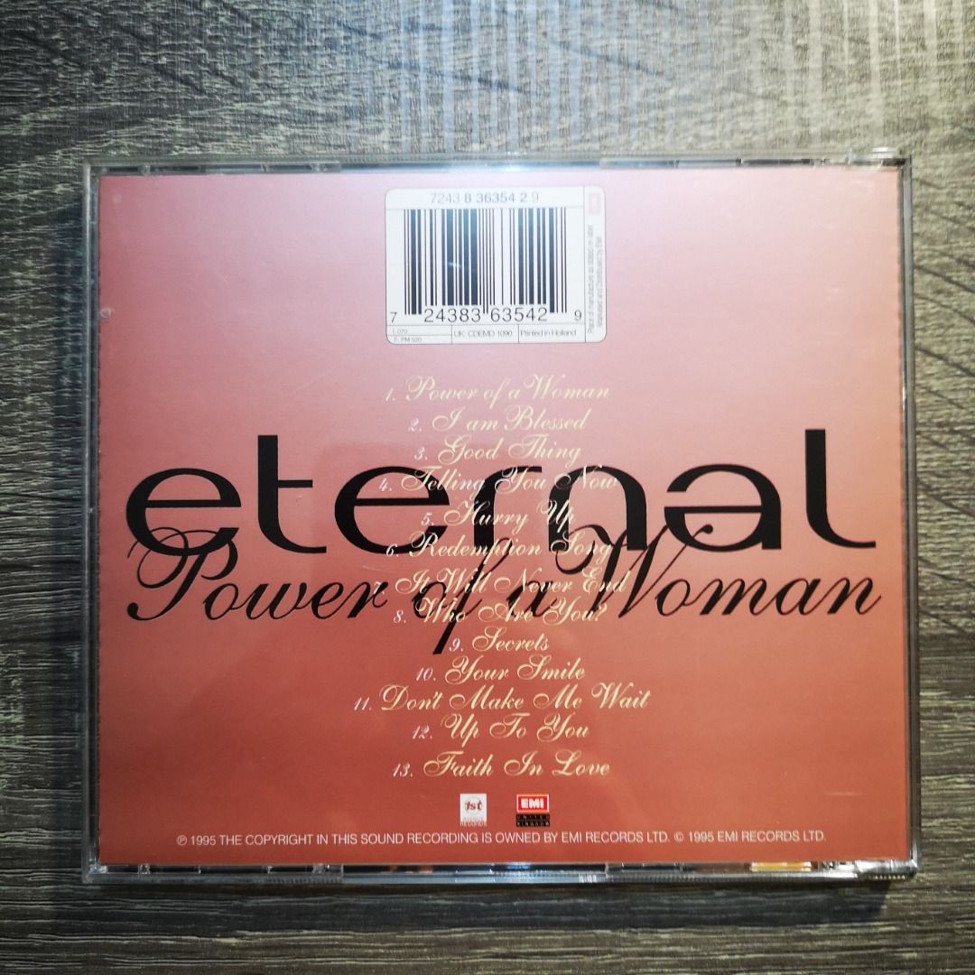 Eternal - Power of A Woman CD, Hobbies & Toys, Music & Media, CDs ...