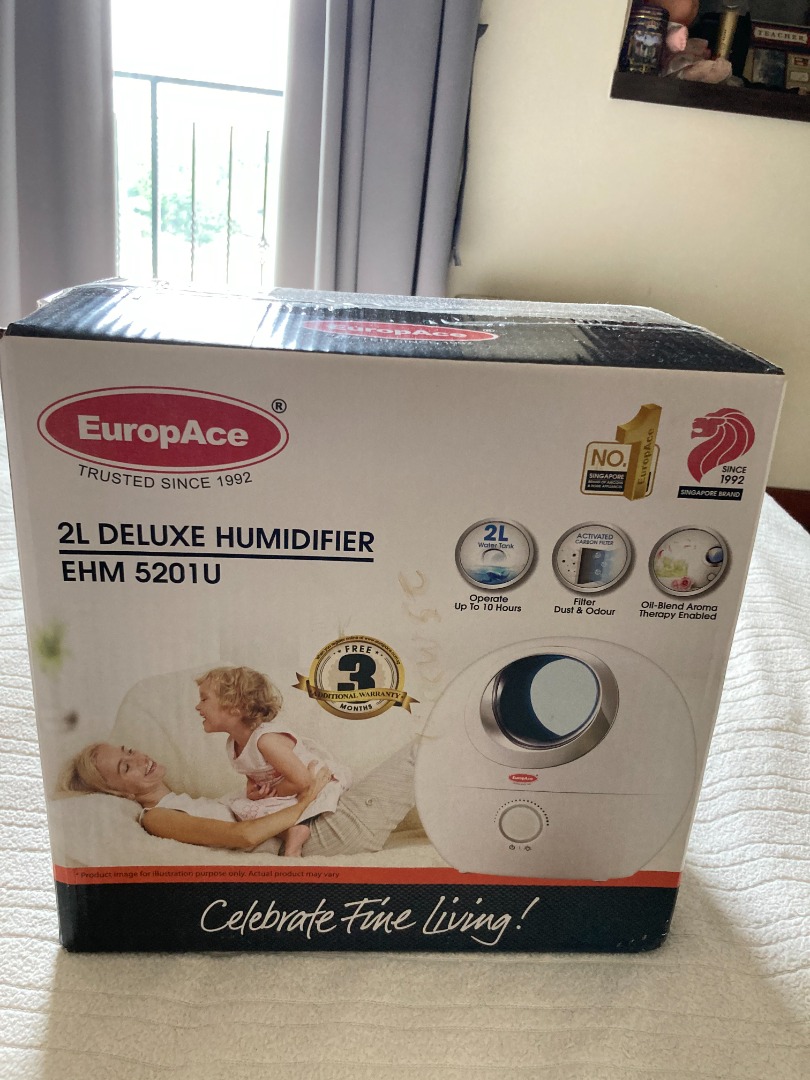 EuroAce 2L Deluxe Humidifier, TV & Home Appliances, Other Home ...