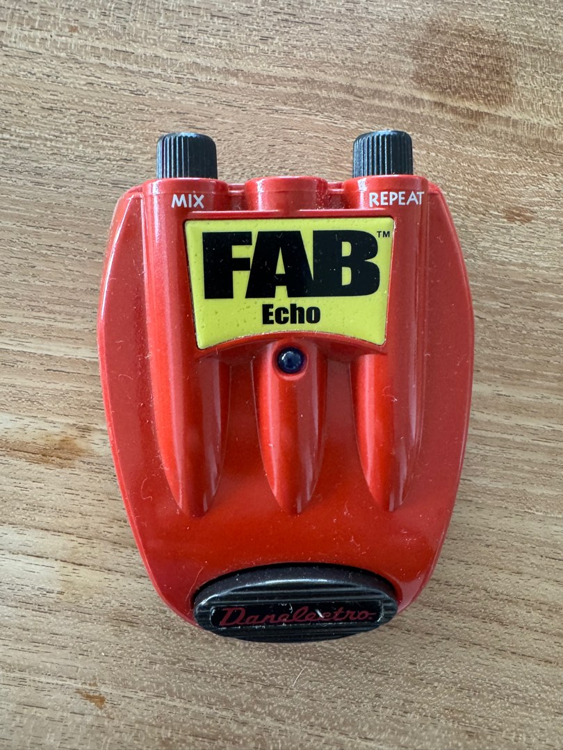 FAB echo guitar pedal, Hobbies & Toys, Music & Media, Musical ...