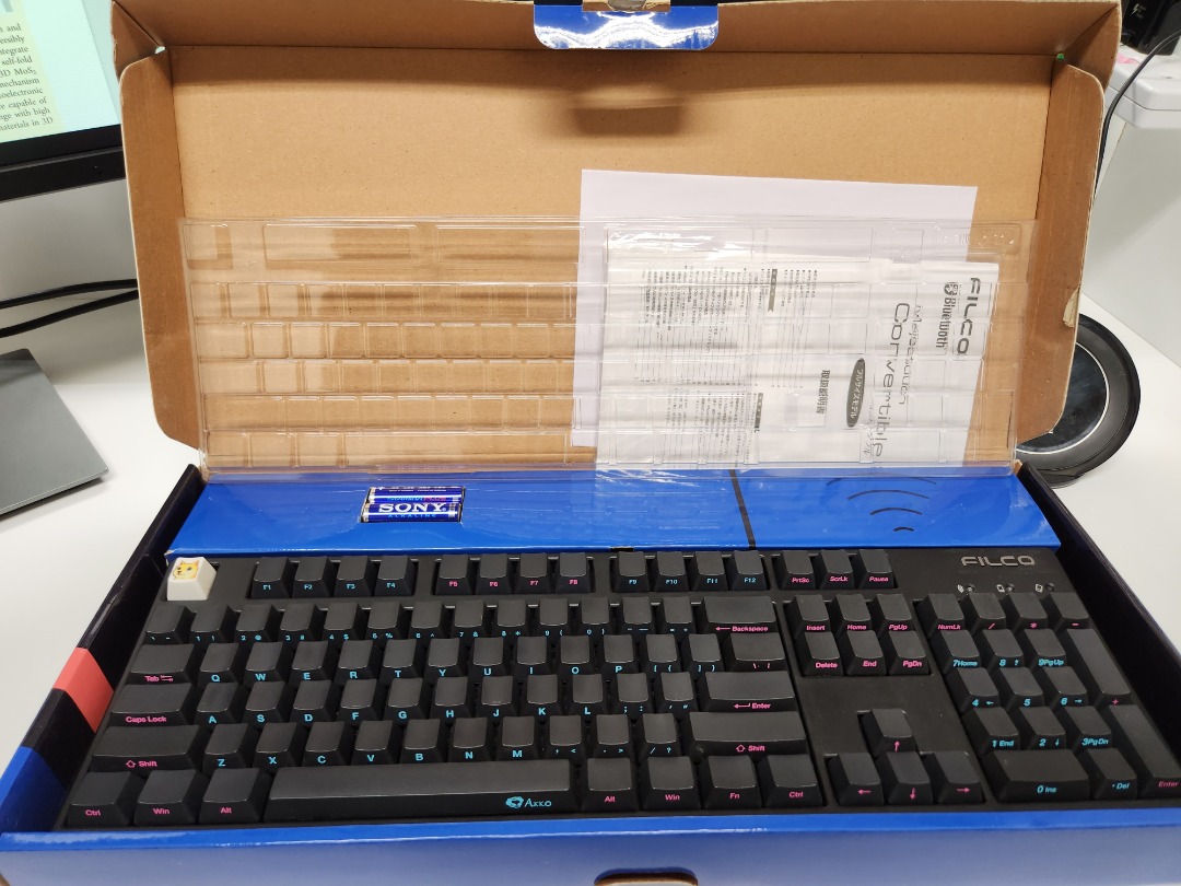 Filco Majestouch 2 Convertible - Full Size Bluetooth Mechanical ...