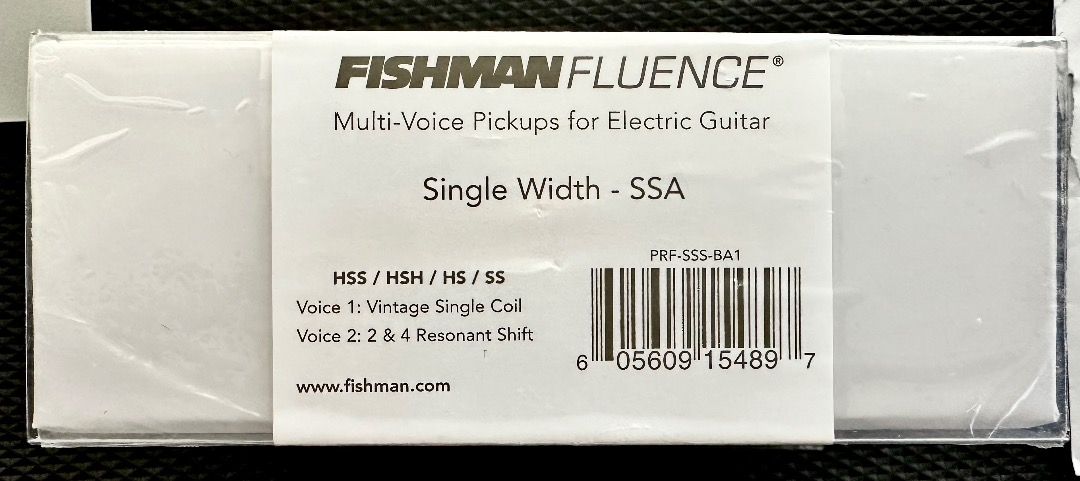 Fishman Fluence Single Width SSA pickup, Hobbies & Toys, Music & Media ...