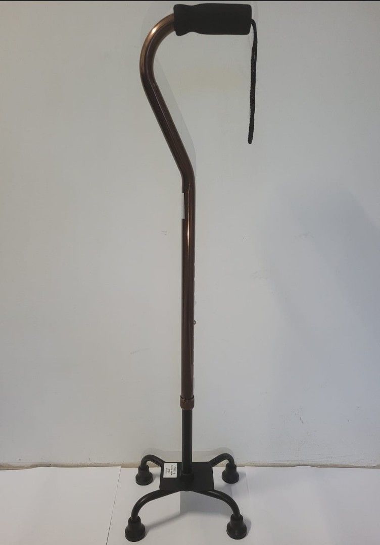 Four Legged, Adjustable Walking Stick, Health & Nutrition, Assistive ...