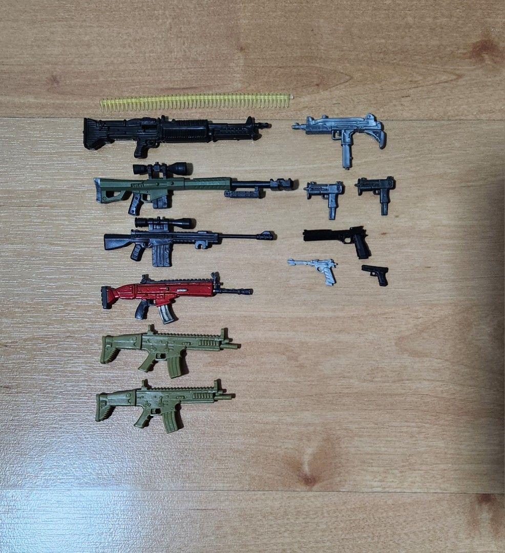 (Free Delivery) Hasbro Marvel Legends 1/12 6 Inch Scale Guns Weapons ...