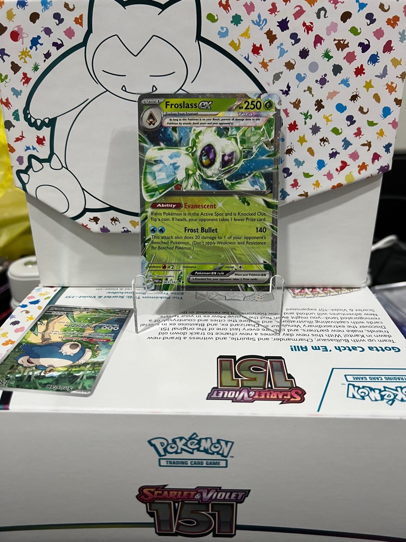 Froslass Ex 003 182 Pokemon Tcg Scarlet And Violet Paradox Rift