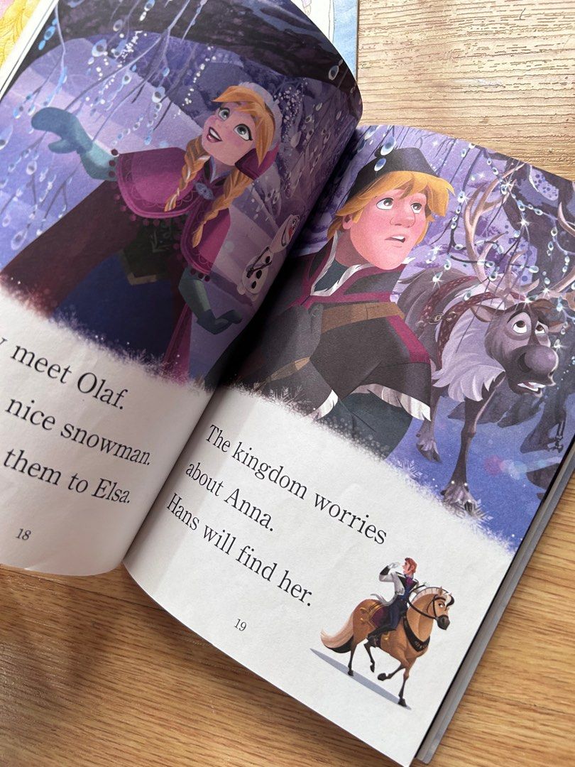 Frozen A Tale of Two Sisters Book, Hobbies & Toys, Books & Magazines ...