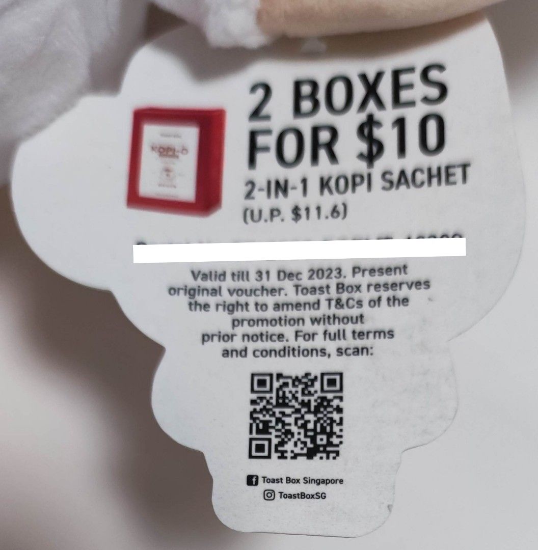 Fun Claw Kopi Kia Breadtalk Toast Box, Hobbies & Toys, Toys & Games on ...