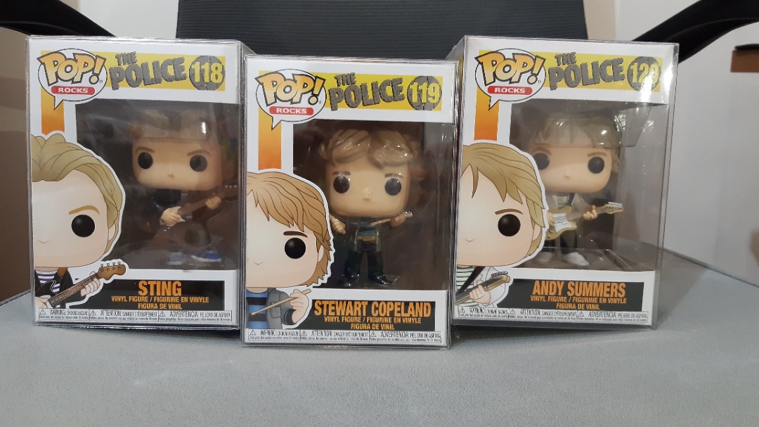 Funko Pop Rocks The Police Complete Set, Hobbies & Toys, Toys & Games ...
