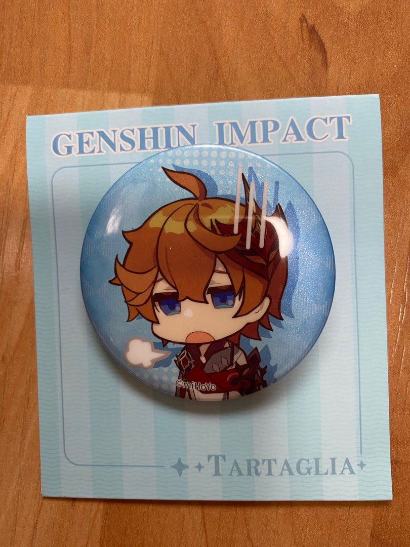 Genshin Impact Childe Badge, Hobbies & Toys, Memorabilia & Collectibles ...