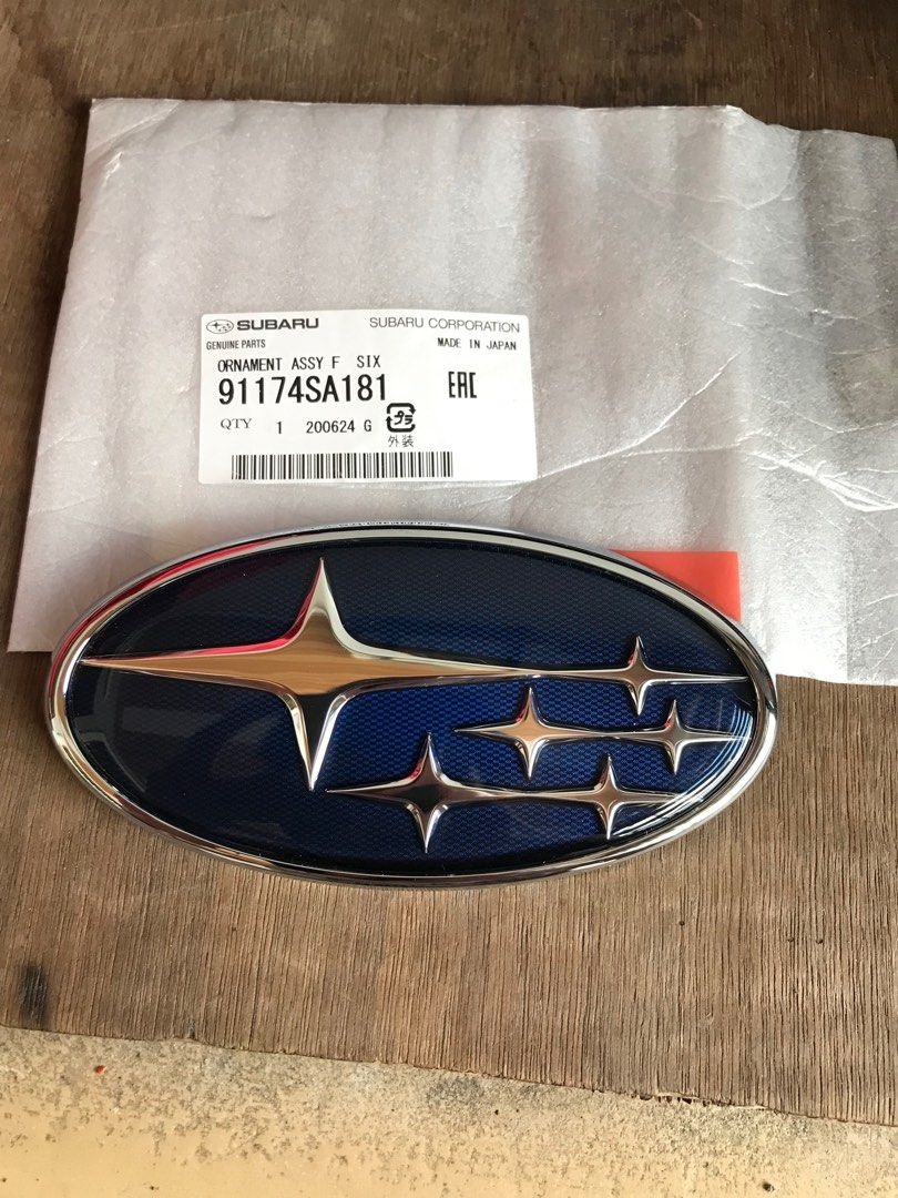 Genuine SUBARU Emblem, Car Parts & Accessories, Emblem, Sticker and ...